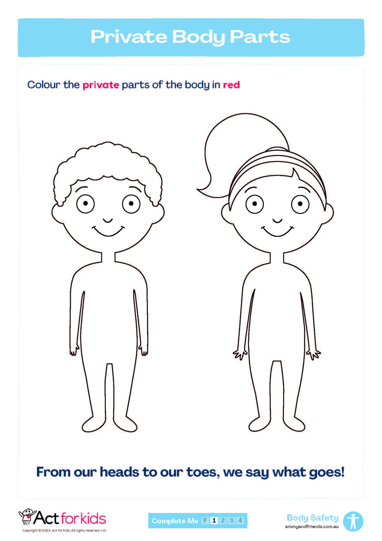 Body Safety - Emmy & Friends